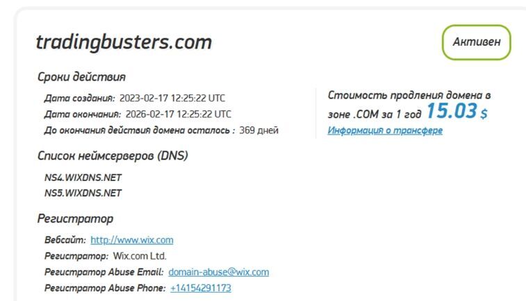 🤬Trading Busters отзывы – обзор сигналов, анализ платформы | Finotz